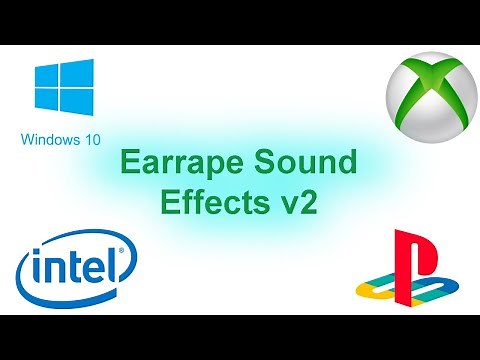 Earrape Sound Effects V2 (more system startup sound effects)