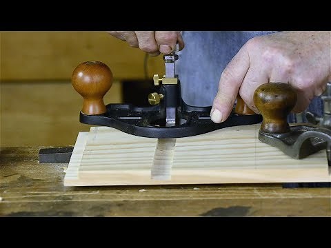 Make a Dado Joint using a Router Plane w/ Bill Anderson