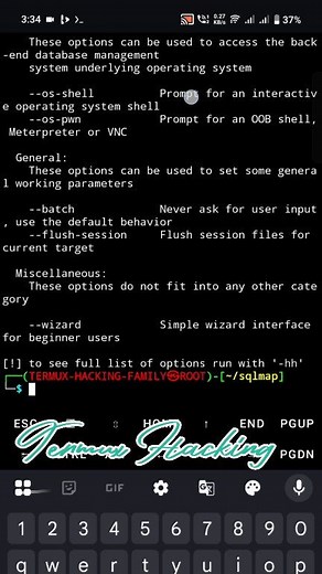 4.9K views · 78 reactions | Termux Power! SQL Injection Auto Scan Tool Explained ⚡ #Termux #EthicalHacking #TermuxHacking #CyberSecurity #HackingTips #SQLInjection #Sqlmap #HackingTools #TechReels #CodingReels #ProgrammerLife #LinuxTools #LearnHacking #HackerMindset #BugBounty #CyberTips #TermuxTutorial #HackLearning #TechnicalReels | Termux Hacking | Facebook