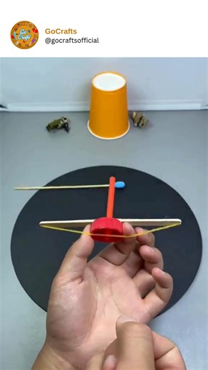 Get ready for fun with this cool and creative DIY rubber band launcher toy! 🚀😄 Made with simple items like sticks, rubber bands, and a small base, this craft turns everyday materials into an exciting mini-game. It’s perfect for kids, school projects, or anyone who enjoys playful physics in action. This launcher is safe, easy to assemble, and super entertaining. Challenge your friends, test your aim, or set up targets for a fun indoor competition! 🎯✨ Crafts like these spark curiosity, build cr