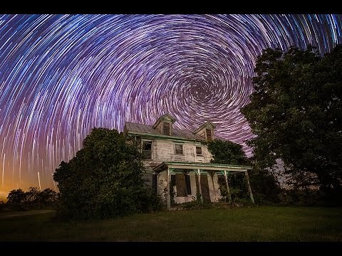 How To Create Vortex Star Trails Using LR Time Lapse and Lightroom