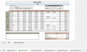 Biweekly Payroll Tracker Spreadsheet | Financial Planner | Google Sheets | Timecard | Payroll Calculator | Payroll Tracker | Biweekly - Etsy