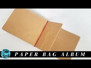 How to Make a Paper Bag Mini Album