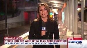 A young man has been killed in awful circumstances near Riverwood train station just a few hours ago. #9News | http://9News.com.au | 9 News