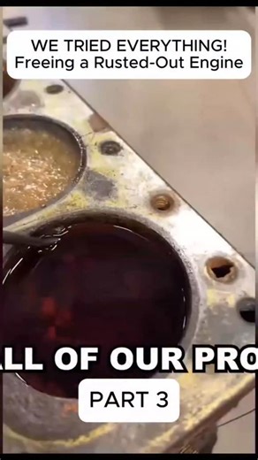 millicentwatson19682 on Instagram: "WE TRIED EVERYTHING! Freeing a Rusted-Out Engine"