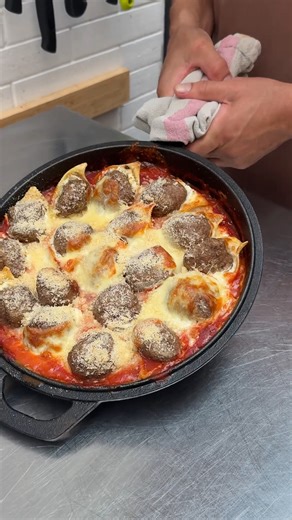 3.9M views · 8.5K reactions | Stuffed Meatball Pasta Casserole! One dish, endless comfort 燎 | Chefclub Network | Facebook