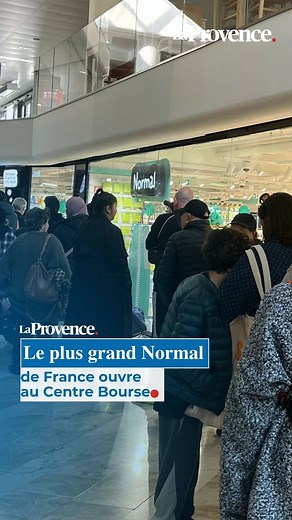 🛒 Le plus grand magasin Normal de France ouvre au Centre Bourse de Marseille Attendue depuis un an, l'enseigne danoise Normal ouvre mercredi 2 avril au Centre Bourse sa sixième boutique marseillaise | La Provence
