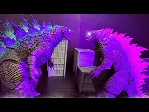 Godzilla Stop Motion Compilation Battles