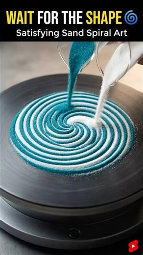 What Pattern Does This Sand Make? 🤔