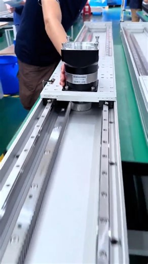 heavy payload rack and pinion linear motion actuator #linearactuator #linearmodule #linearslide