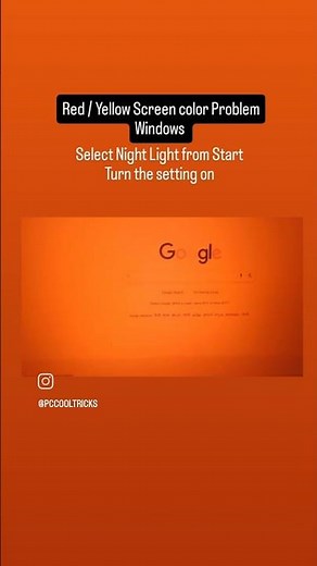 Fix Red display windows |Laptop screen problem #laptop #howtofix #windows #monitor #screenproblem