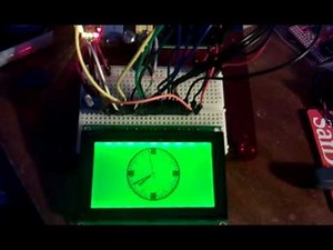 128x64 pixel display on Raspberry Pi