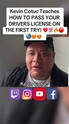 How to pass your drivers license test on the first try! Kevin Cotuc Teaches Self Development Towards Success! ❤️💯🔥🛑🌎😍😍 #losangeles #california #kevincotuc #driverslicense #permit