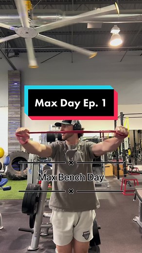 Max Day Ep. 1 - Working up to the first max day of 2023 #gymtok #fyp #training #baseball #powerlifting #bodybuilding #gymtoks