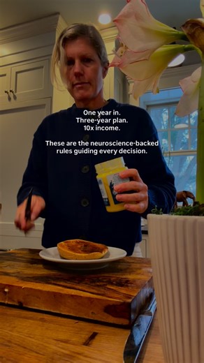 Tina | Neuroscience Coach on Instagram: "Follow for neuroscience-backed ways to rewire your brain and build a life that actually fits you. I’m one year into my 3-year plan to 10x my income. Here’s exactly what I’m doing — and why it works. 1. GOT SUPER STILL I slowed everything down so I could actually hear myself. Regulation came first — clarity followed. When the nervous system calms, the prefrontal cortex comes online. That’s where strategy and insight live. 2. FOLLOWED THE QUIET YESES I foll