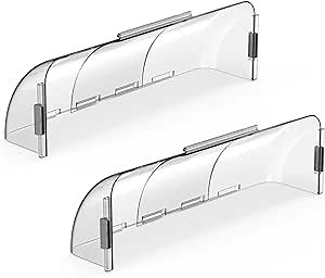 Air Vent Deflector,10" to 14" Adjustable Magnetic Air Deflector for Heat and Cool,Air Deflector for Floor Vents,Sidewalls and Ceiling Registers,2 Pack