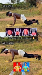 Beginners/ advanced total body transformation challenge #bodytransformation #beginner #endurance #pushupchallenge #bodyweightworkout #noexcuses | Nnamdibody