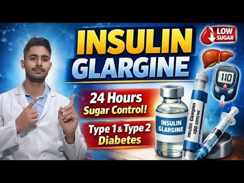 Insulin Glargine Uses, Dose & Side Effects | Long-Acting Insulin Explained | DRx Ayush Chauhan