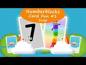 Numberblocks - Card Fun #1 - Tick a snap when you see two cards with the same numbers from 1 to 10