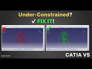 CATIA V5 Sketcher Exercises Practice-6 🔥 | Beginner Sketch Constraints Tutorial | Enginuitylab