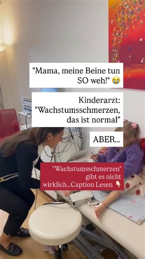 Helmine Thiele l Kinder- Gesundheit l Lifestyle | „Wachstumsschmerzen“ = Der große Medizin-Mythos 🚫 Kinderarzt sagt: „Das geht vorbei.“ In der Praxis zeigt sich anderes: Wachstum tut nicht... | Instagram