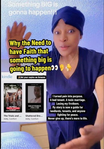 Never give up, hear my testimony. When life get tough, rise up to the occasion. My 1st book is about a tenant I helped but drove me to the wall but I used that terrible eoiside yo write about the experience to educate other landlords in what to do when things like this happen and also help good tenants on how to have a better relationship with their landlords. Also wrote about my toxic marriage that took the life of my 1st born to warn other mothers how not to let their children grow up in an ab