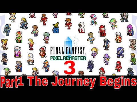 Final Fantasy 3 Walkthrough Part 1 The Journey Begins x264