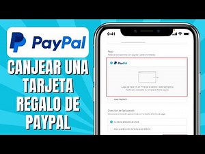 Cómo CANJEAR Una Tarjeta Regalo De PAYPAL