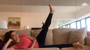 Pilates workout you can do from your couch