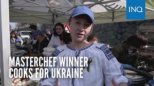 5.4K views · 145 reactions | Ukrainian MasterChef winner Olga Martynovska, who fled to Prague with her 6-year-old daughter to escape Russia's invasion, cooked up borsch and other traditional dishes on Saturday to raise funds for those trapped back home. | Via REUTERS | INQUIRER.net | Facebook