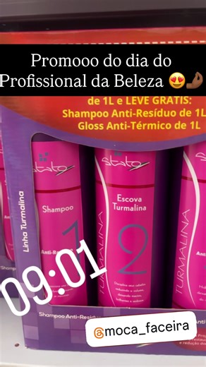 Progressiva de turmalina Stato 📍 É um tratamento capilar voltado para alisamento e redução de volume super potente. 👉 O que isso faz no cabelo: • Ajuda a selar as cutículas; • Proporciona brilho intenso; • Reduz o frizz; • Deixa os fios mais disciplinados. Além da turmalina, contém ativos hidratantes e reconstrutores (como queratina, aminoácidos e óleos vegetais), que tratam enquanto alisam. 🤌🏾👏🏾👏🏾👏🏾👏🏾