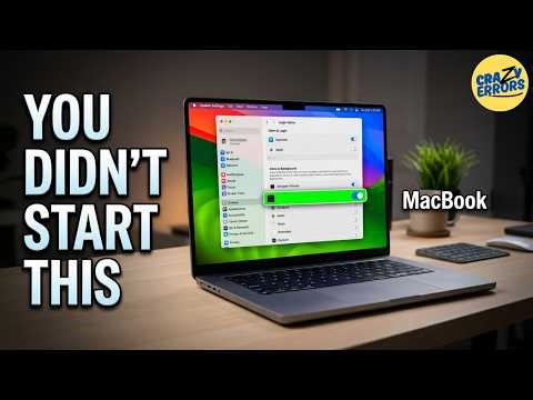 Your Mac Is Doing This Every Time It Starts(And It's Not What You Think)