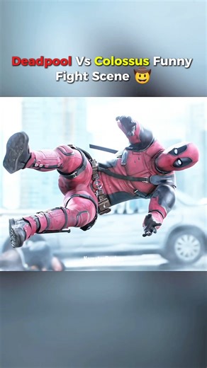 Deadpool Vs Colossus Funny Fight Scene 🤠 Part(5) #shorts