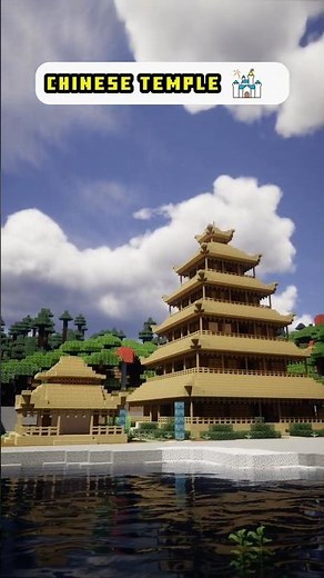 I Built a Beautiful Chinese Temple FAST! 🐉