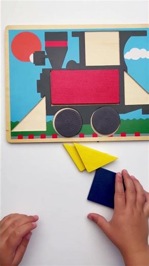 🚂 Train Puzzle Fun! | Toddler Learning Short