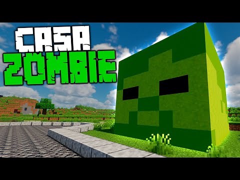 HOW TO MAKE A ZOMBIE HEAD IN MINECRAFT 🤢 Spanish