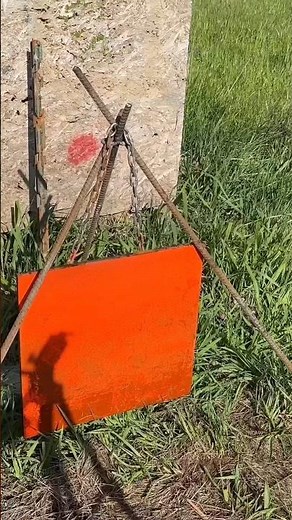 #DIY Steel Target Stand. Super cheap and simple.