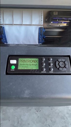 Printronix P8220 2000LPM Line Matrix Quiet Cabinet Printer