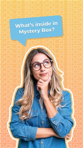 Gold Box on Instagram: "Mystery Box unlocked! But… what’s hiding inside? Get ready for the ultimate surprise moment! #GoldBox #MysteryBox #SurpriseUnboxing #GoldenSurprise"