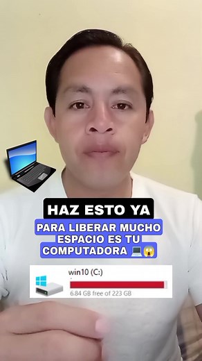 21K views · 244 reactions | HAZ ESTO YA PARA LIBERAR MUCHO ESPACIO EN TÚ COMPUTADORA  #trucos #tips #hacks #tricks #computadoras #pc #ordenador #pctips #windows #Tecnologia #technology #tutoriales | Jancarloodc | Facebook