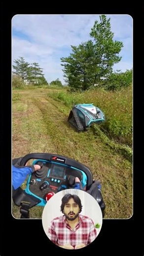 Self Driving Grass Cutter Is Finally Here