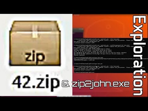 Internet Exploration: 42.zip & zip2john.exe (+Me Going Into Mathematical Detail!)