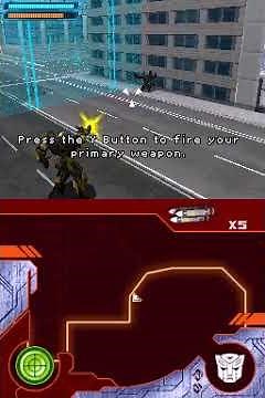 Transformers Dark of the Moon - Autobots Gameplay (Nintendo DS)