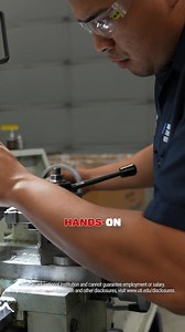 Learn CNC machining from scratch! In less than a year, you can train to turn your skills from zero → pro 🤯🎓 Apply today! | Universal Technical Institute