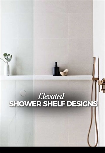 Beautiful Shower Storage Ideas for Your Bathroom