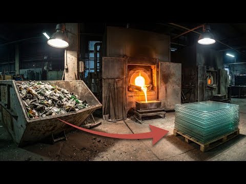 Inside The Glass Recycled Processes From Waste To Sheet Glass