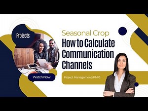 How to Calculate Communication Channels in Project Management (PMP)