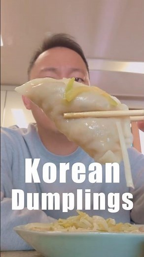This is how much Koreans love dumplings.