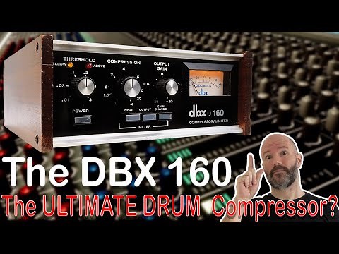 The DBX 160 Compressor. The ULTIMATE drum compressor when mixing? (Free DBX 160 Plugin)