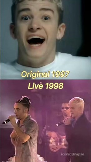 Tearin’ Up My Heart~*NSYNC Original vs Live performance #nsync